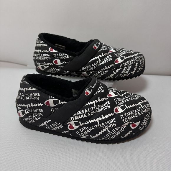Champion | Shoes | Champion Slippers Varsity Reflective Hard Sole Faux ...